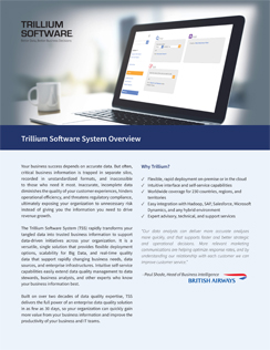 Trillium Software System Overview | TDWI