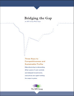 Bridging the Gap in Manufacturing | TDWI