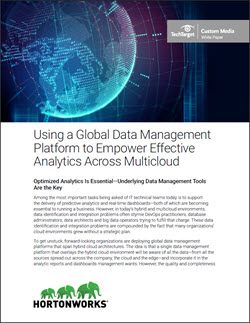 Using a Global Data Management Platform to Empower Effective Analytics ...