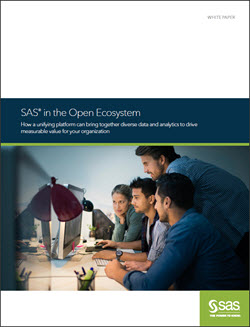 SAS in the Open Ecosystem: An Open Analytics Platform Extends Open ...