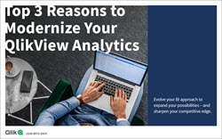 Top 3 Reasons to Modernize Your QlikView Analytics | TDWI