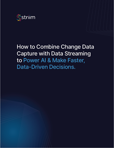 How to Combine Change Data Capture with Data Streaming to Power AI and ...