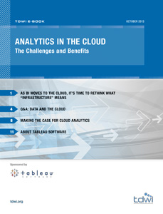 TDWI E-Book | Analytics in the Cloud: The Challenges and Benefits | TDWI