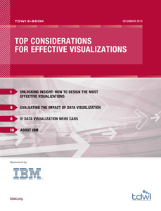 TDWI E-Book | Top Considerations for Effective Visualizations | TDWI