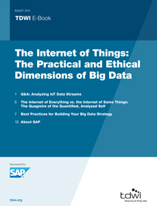 TDWI E-Book | The Internet of Things: The Practical and Ethical ...