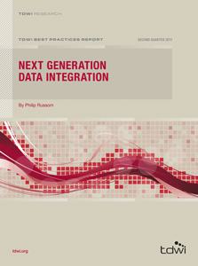TDWI Best Practices Report | Next Generation Data Integration | TDWI