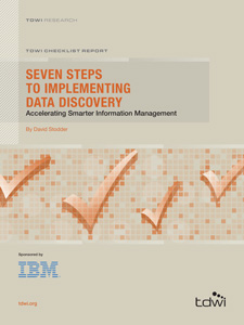 TDWI Checklist Report // Seven Steps to Implementing Data Discovery | TDWI