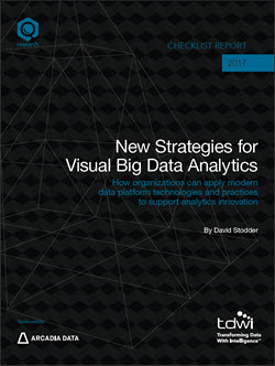 TDWI Checklist Report | New Strategies for Visual Big Data Analytics | TDWI