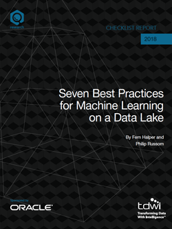 TDWI Checklist Report | Seven Best Practices for Machine Learning on a Data Lake | TDWI