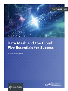 TDWI | Transforming Data with Intelligence