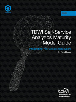 TDWI Self-Service Analytics Maturity Model Guide | TDWI