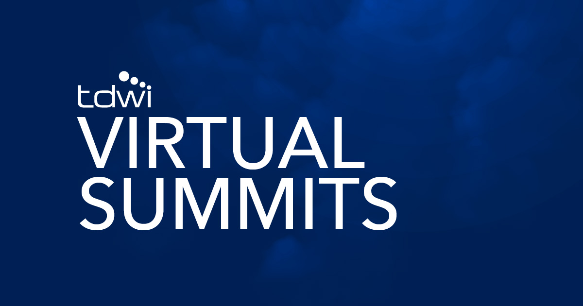 TDWI Virtual Summits | TDWI