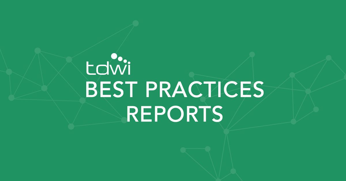 TDWI Best Practices Report | Modern Data Governance | TDWI TDWI Best Practices Report | Modern Data Governance | TDWI