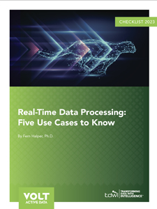 TDWI Checklist Report | Seven Best Practices for Streaming Analytics for Real-Time Action: Asset ...