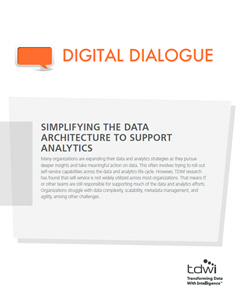 TDWI Checklist Report | Six Ways to Accelerate ROI from Data Warehouse and Data Lake ...