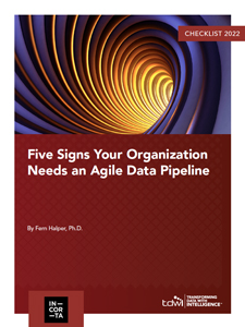 TDWI Checklist Report | Five Signs Your Organization Needs an Agile Data Pipeline: Asset Page ...