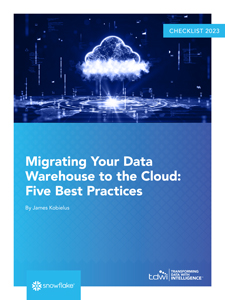 TDWI Checklist Report | Six Steps for Improving Cloud Cost Management: Asset Page | Transforming ...