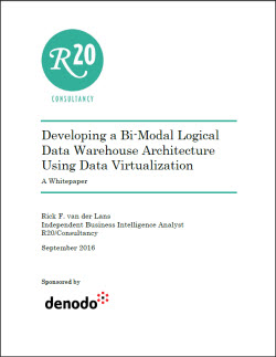 Developing a Bi-Modal Logical Data Warehouse Architecture Using Data Virtualization: Asset Page ...